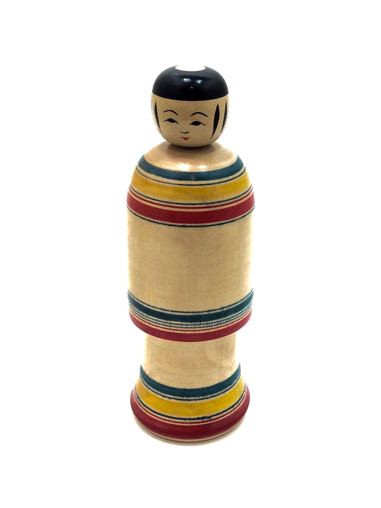 Vintage Nambu/Kina-Kina Traditional Kokeshi by Sasaki, Kakuhei