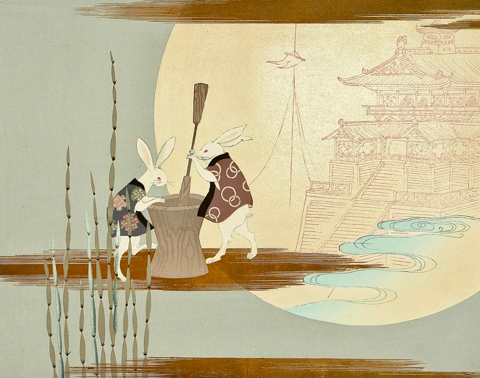 Tsukino Usagi – The Moon Rabbit / “Beautiful Center of Water” Rabbits: