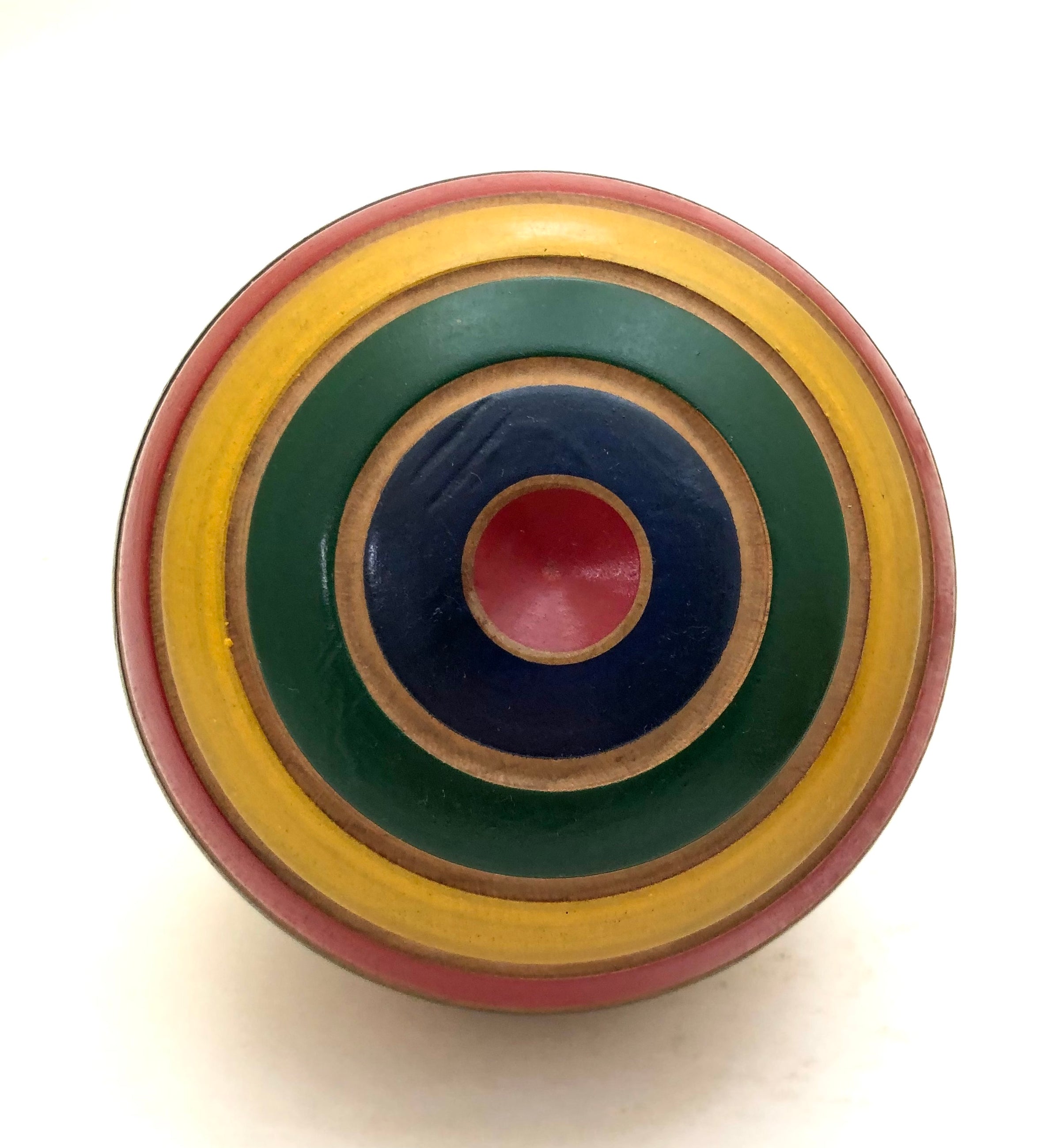 Vintage Traditional Japanese Sasebo Koma (Competition Spinning Top) by