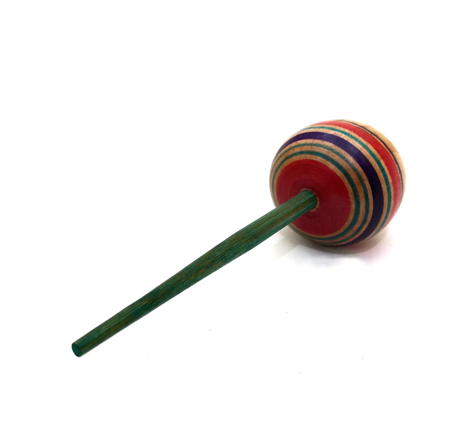 Vintage Japanese Tougatta Hand Twist Koma Spinning Top by Hironi, Masa