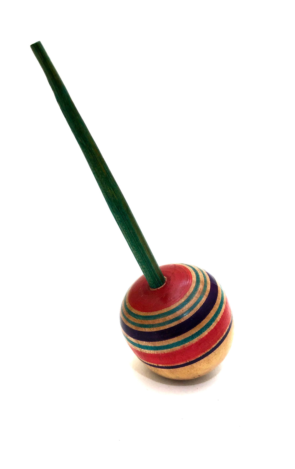 Vintage Japanese Tougatta Hand Twist Koma Spinning Top by Hironi, Masa