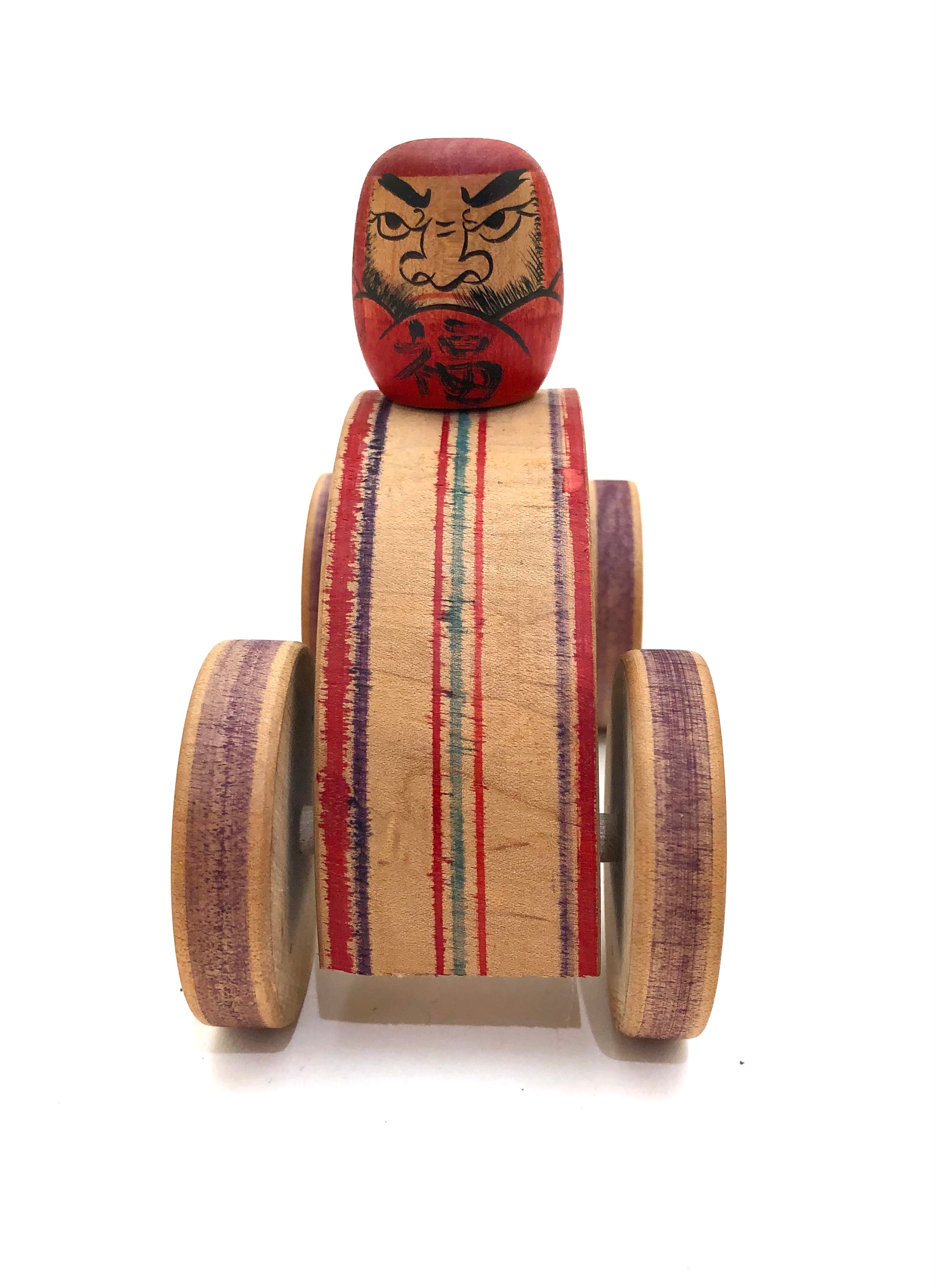 Vintage Japanese “Kijigan gu” (Daruma) Car by Kobayashi Seijiro (1918-