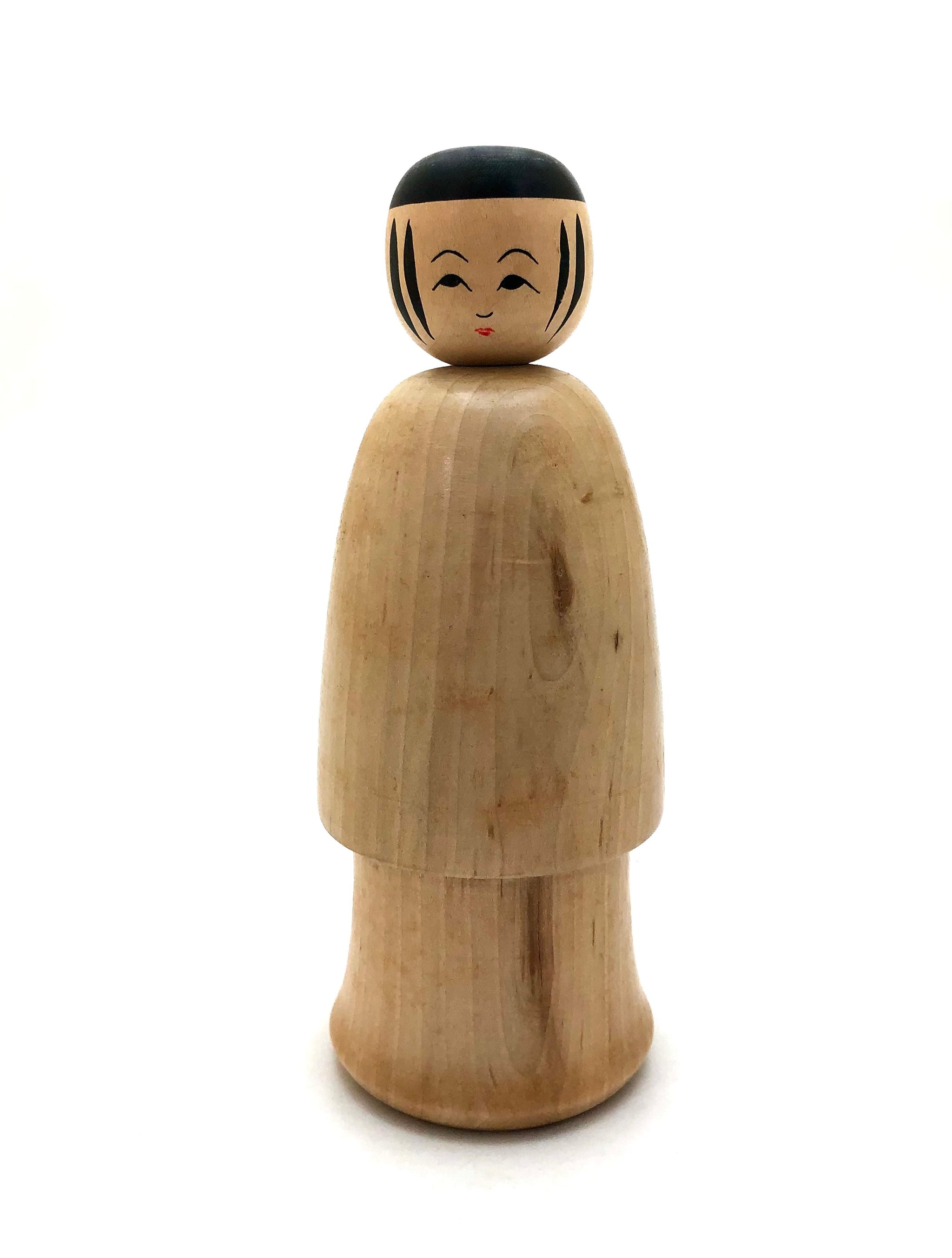 Vintage Nambu Hanamaki Traditional Kokeshi by Sasaki, Kakuhei