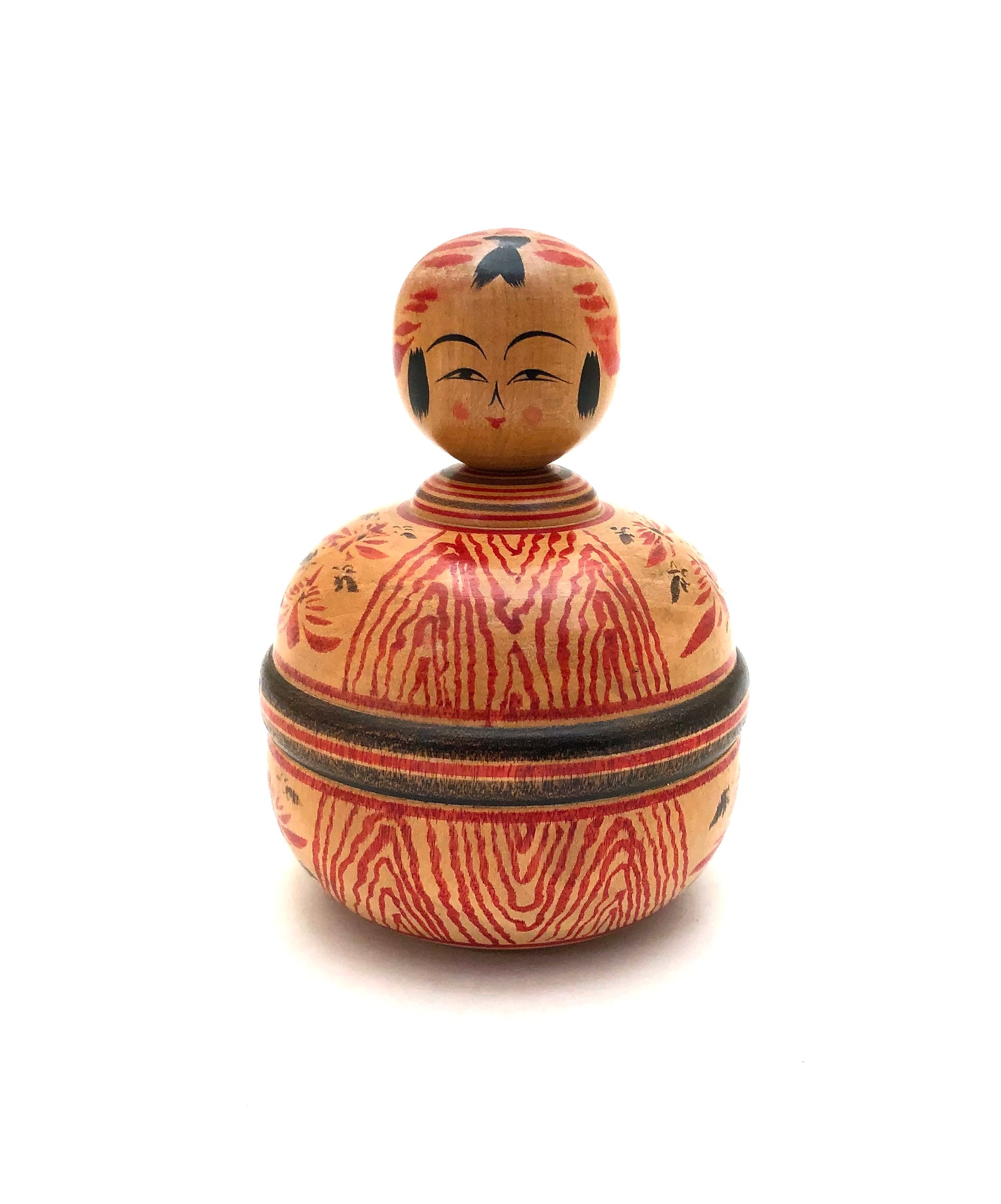 Traditional Tougatta Ejiko Kokeshi by Sato, Masahiro (1938)